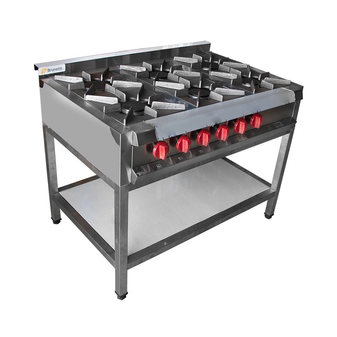 Brunetti Hermanos - Anafe a Gas Brunetti G-110